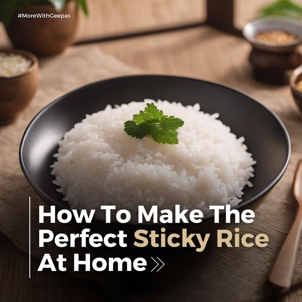 How To Make The Perfect Fluffy & Sticky Rice | Geepas Recipes
