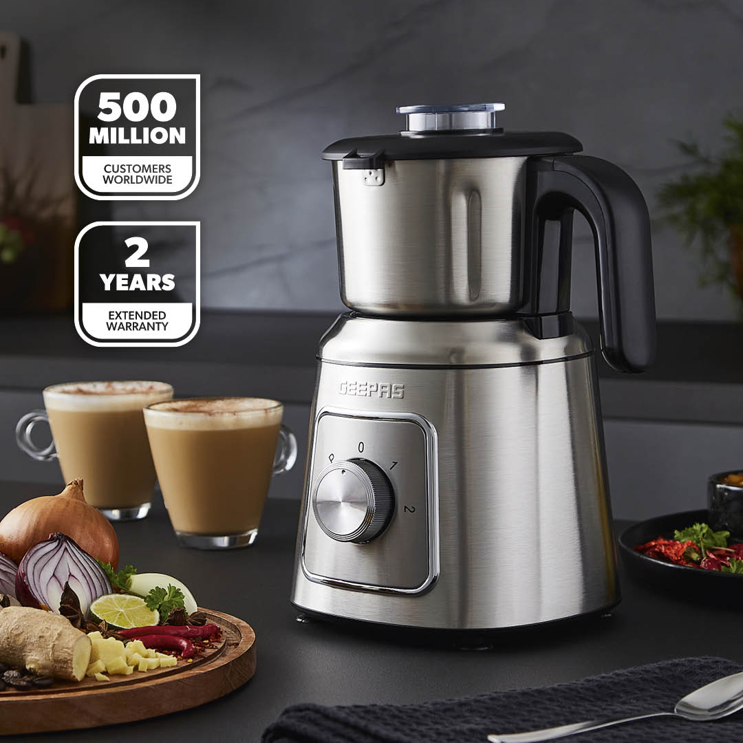 Introducing The Geepas 600W Wet & Dry Mixer Grinder