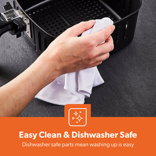 10-In-1 Rapid-Cooking Vortex Digital Air Fryer 7.5L | Geepas