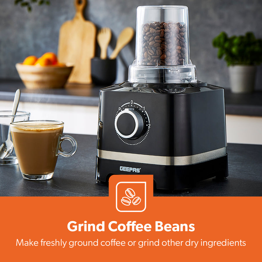 10-In-1 Two-Speed Multi Food Processor and Mixer Grinder | Geepas UK