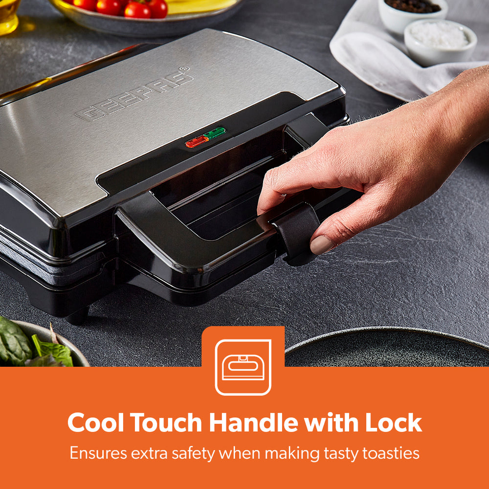 XXL Large Deep-Fill Toastie Maker and Sandwich Grill | Geepas UK