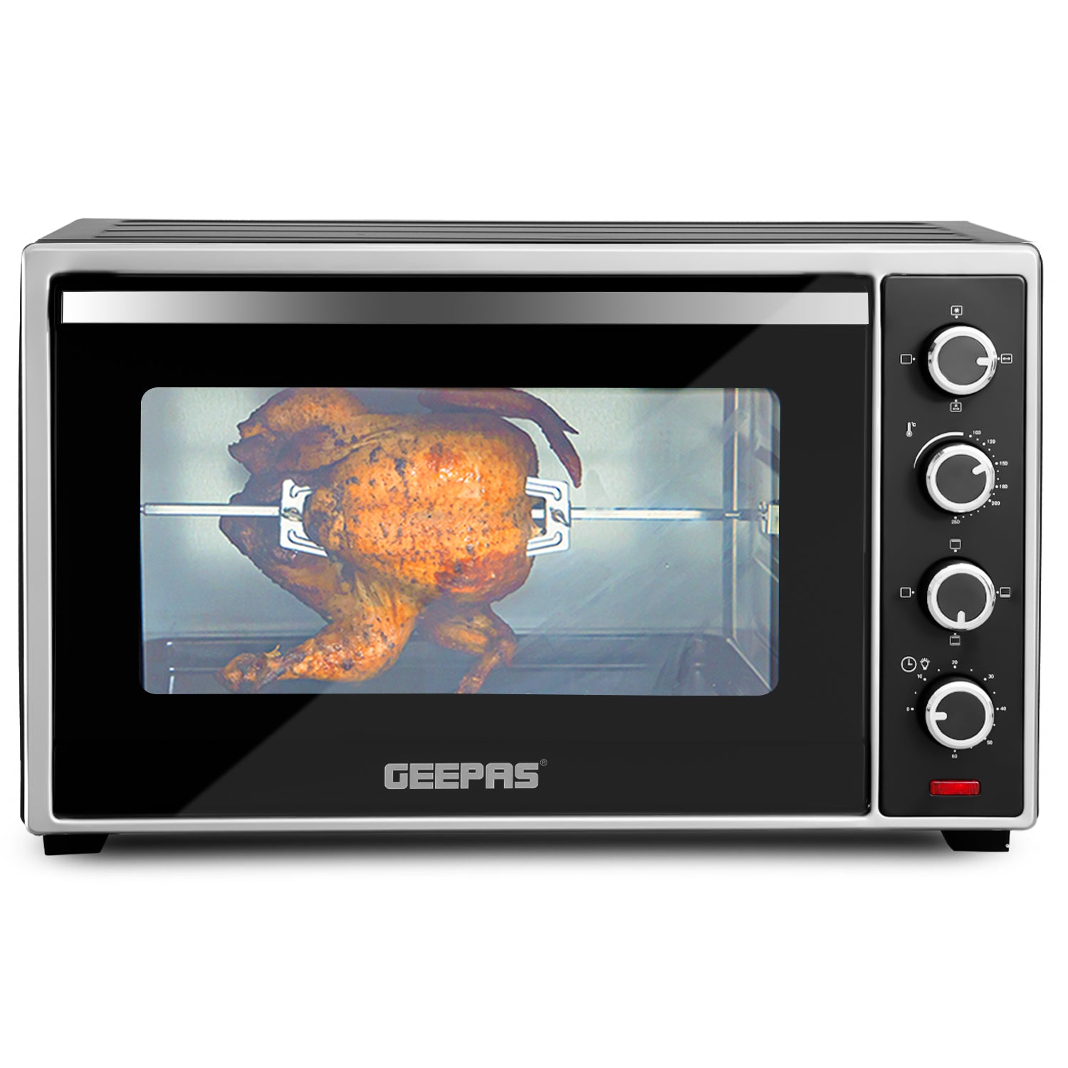60L Electric Mini Convection Oven Cooker With Rotisserie | Geepas UK ...