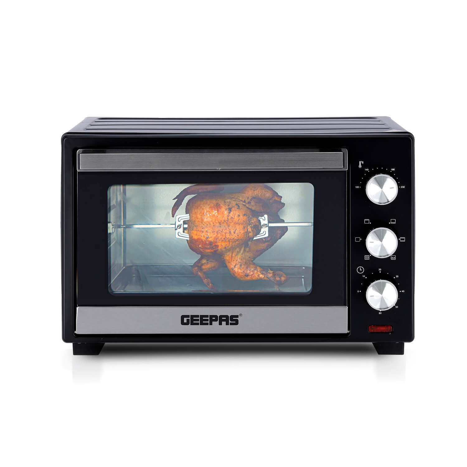 30L Electric Mini Oven Cooker & Grill With Rotisserie | Geepas UK