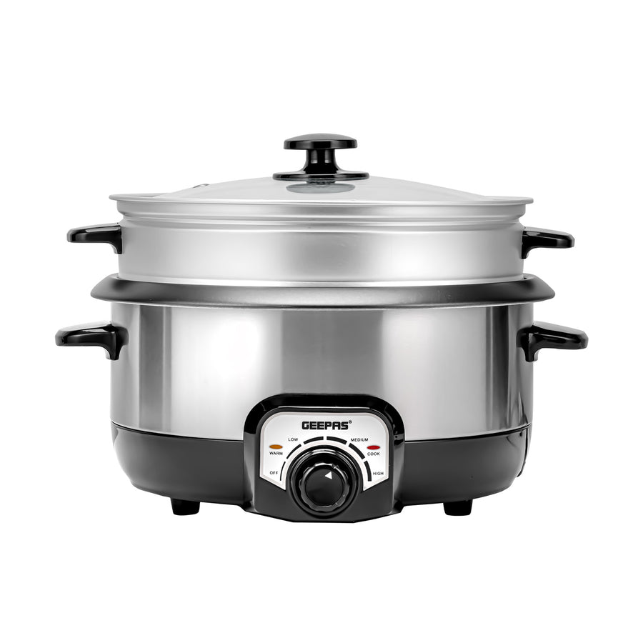 7-In-1 Energy Smart Multi-Cooker and Slow Cooker Pot | Geepas UK