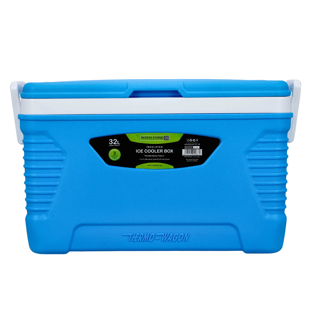 Portable Double Insulated Ice Cooler Chest | Royalford UK