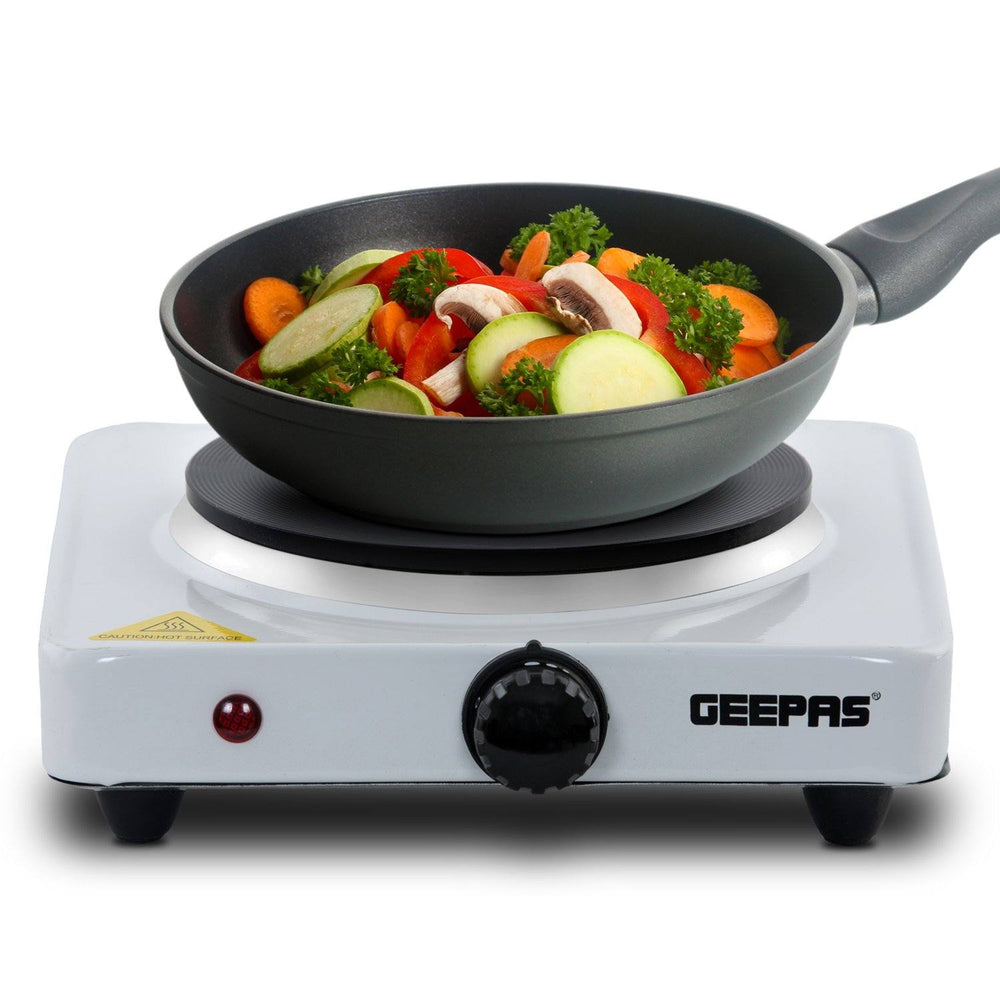 Universal Portable Electric Single Hot Plate Cooker | Geepas UK